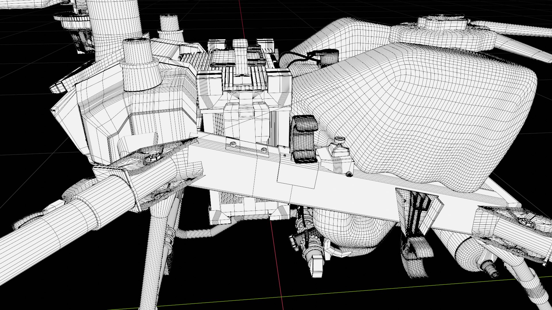 3D DJI Agras T70P - TurboSquid 2350173