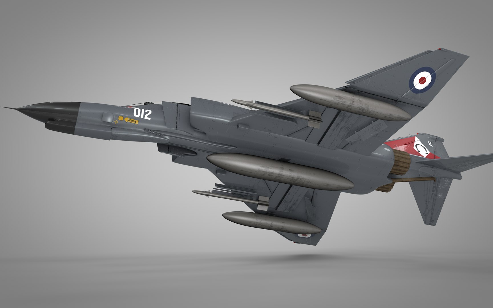 Mcdonnell Douglas F-4 Model - TurboSquid 1674097
