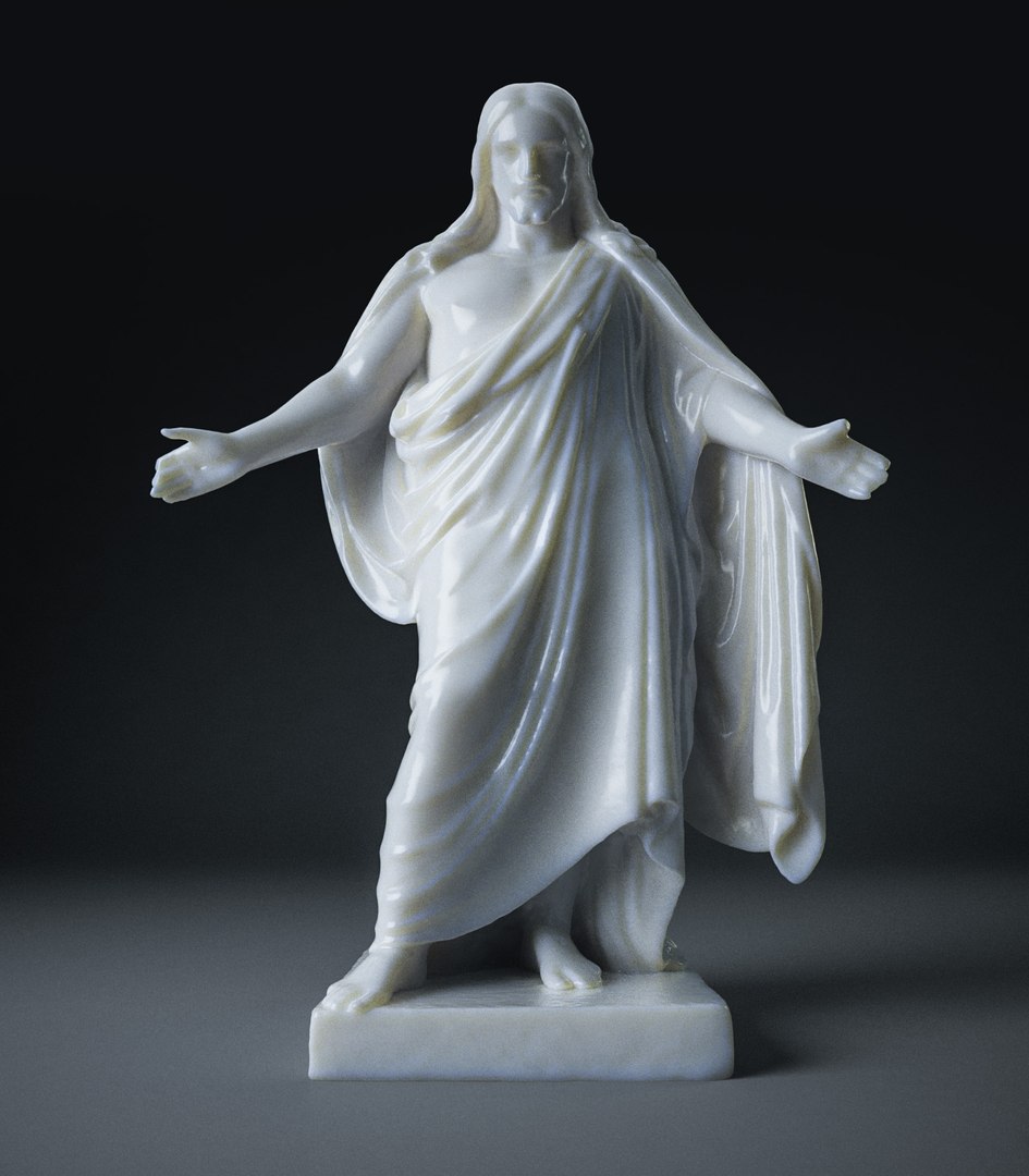 3D Model Statue Jesus Christ - TurboSquid 1213538