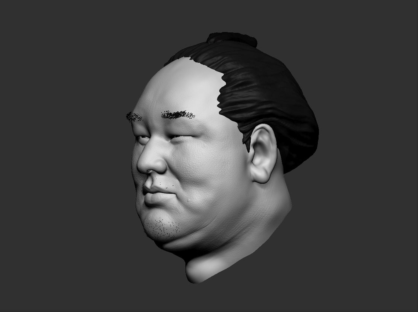 3d Model Mongolian Sumo