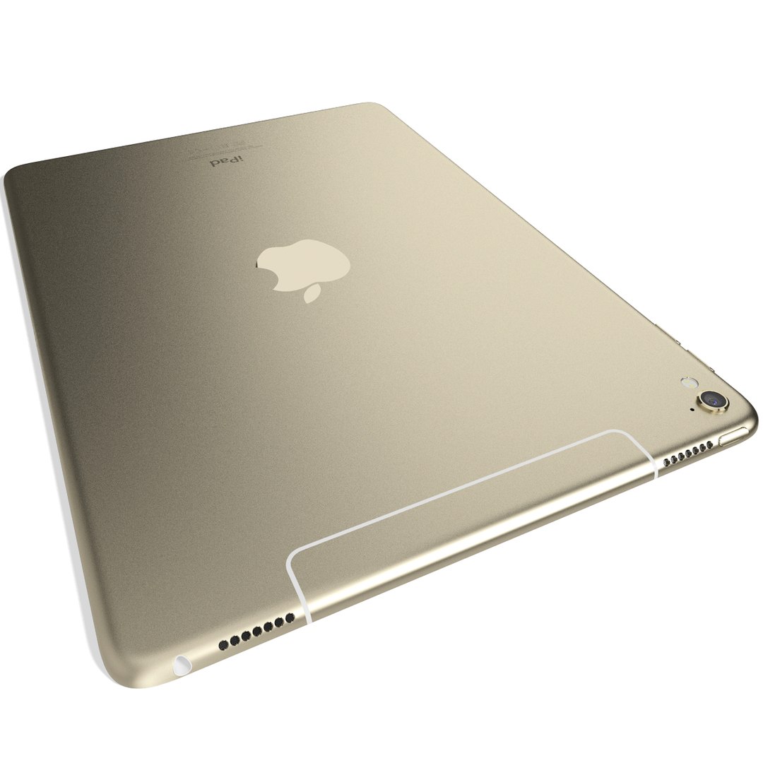 3d Model Realistic Apple Ipad Pro