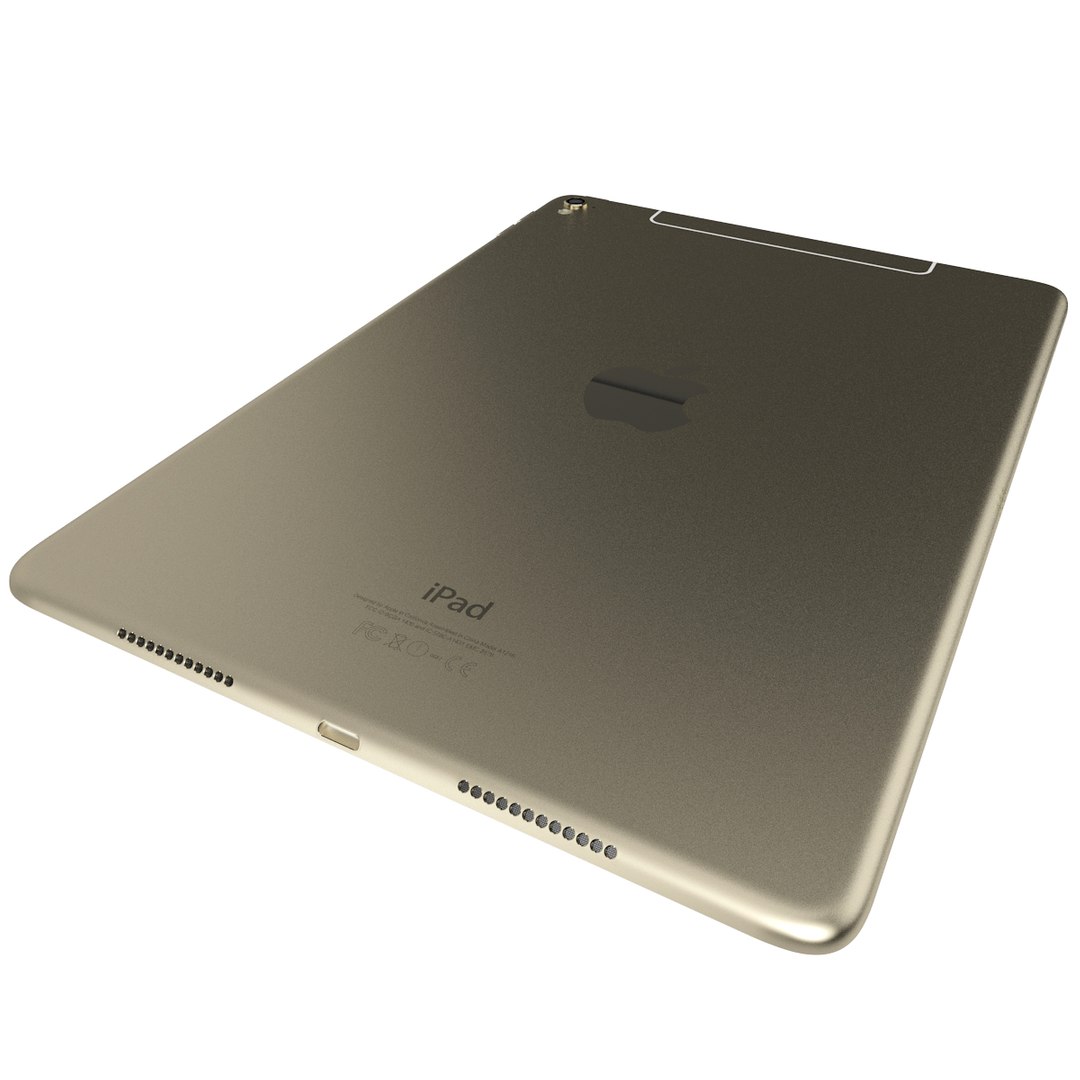 3d Model Realistic Apple Ipad Pro