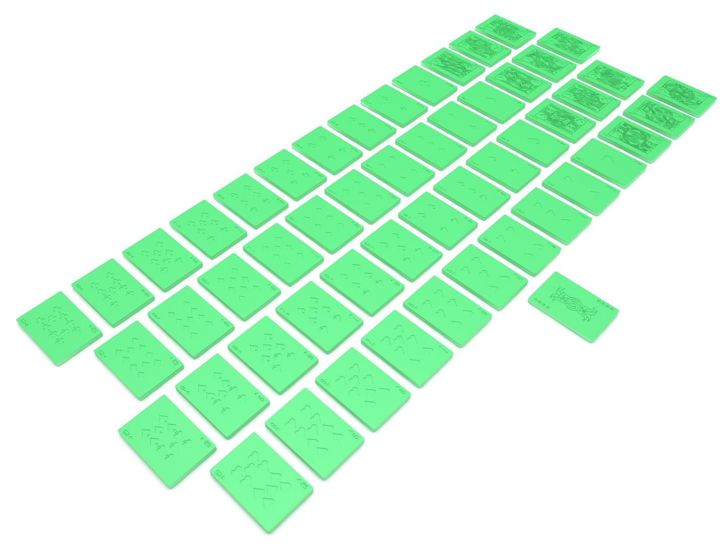 3D Playing Card Chip Collection - TurboSquid 1772986