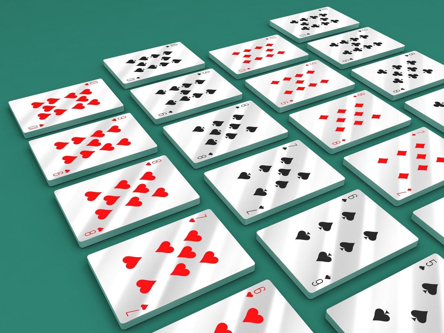 3D Playing Card Chip Collection - TurboSquid 1772986