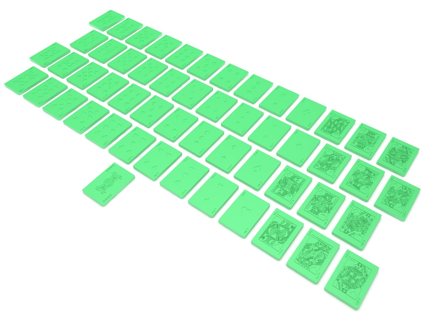 3D Playing Card Chip Collection - TurboSquid 1772986