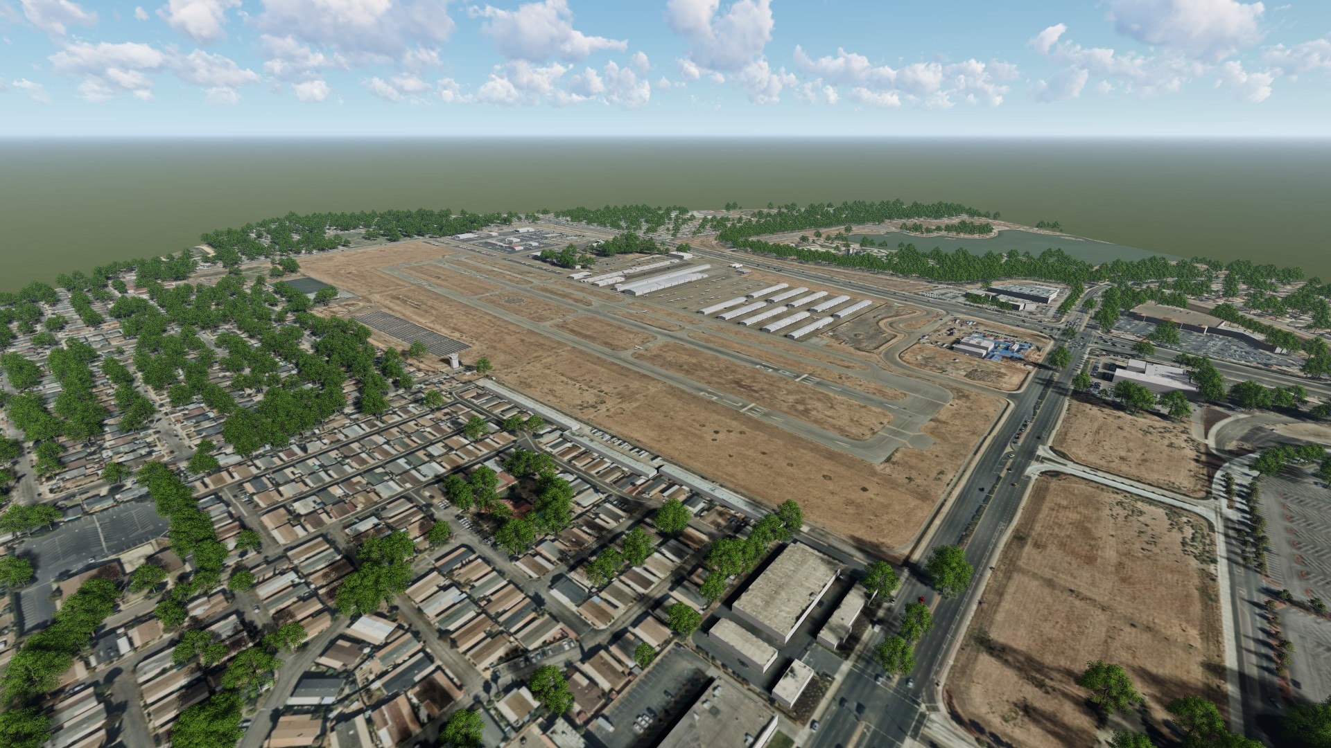 Airport aircraft runway aviation model - TurboSquid 1691680