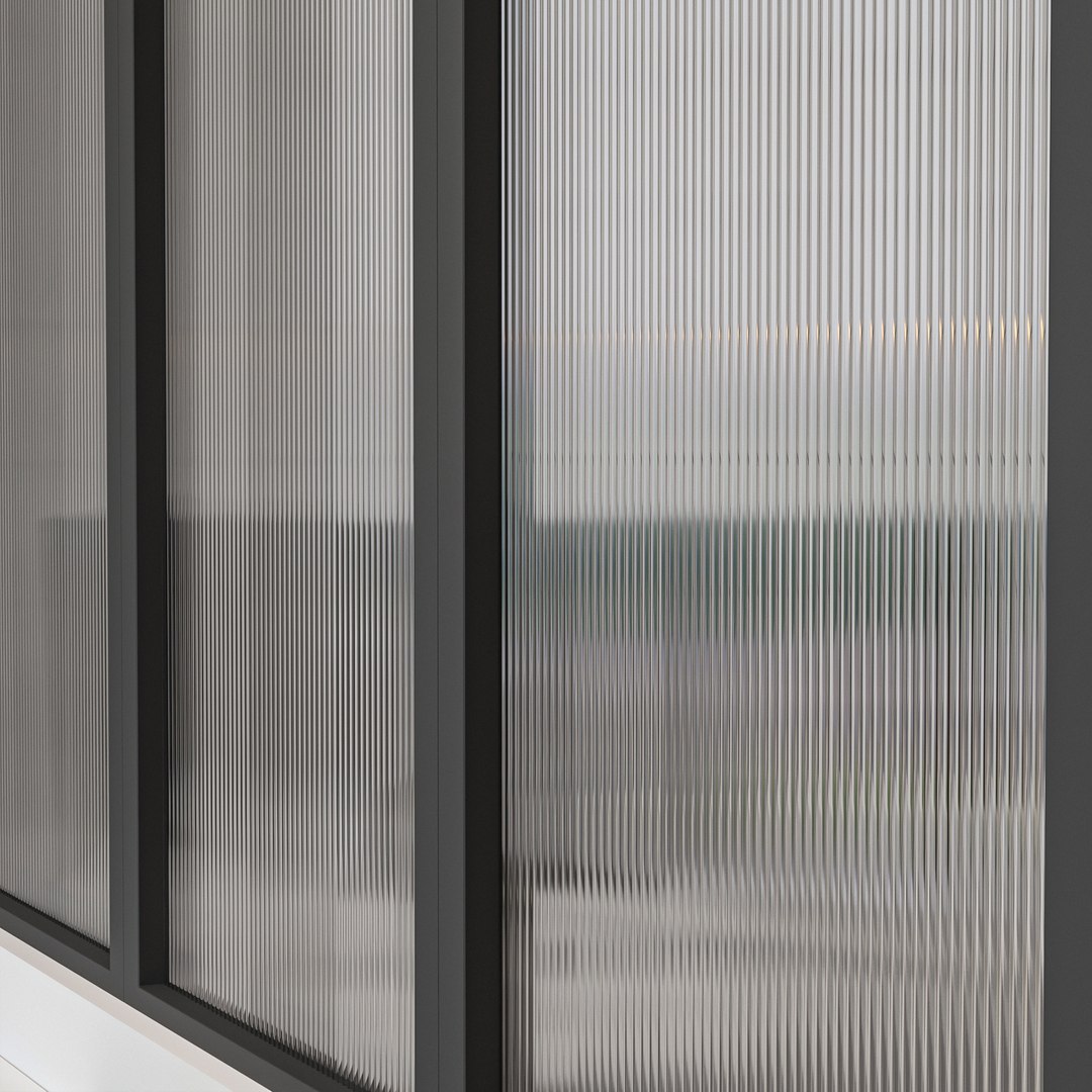 Corrugated Glass 3D Model - TurboSquid 1565605