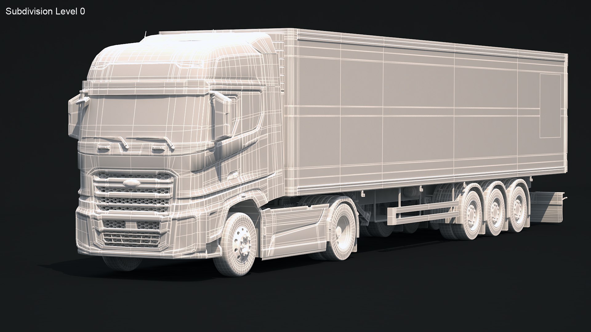 3D F-max Box Trailer - TurboSquid 1466540