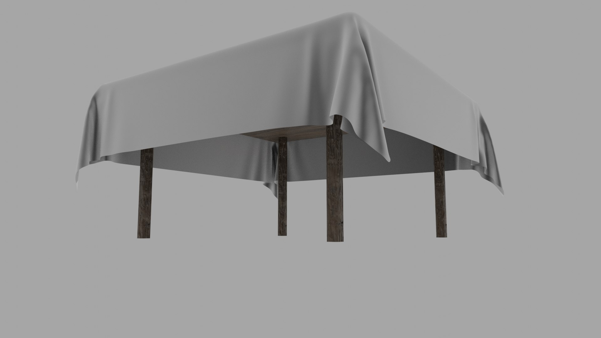3D Table Silk Cloth - TurboSquid 1493627