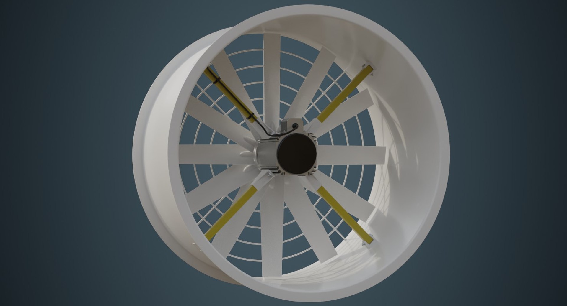 3D Industrial Fan 2a - TurboSquid 1650812