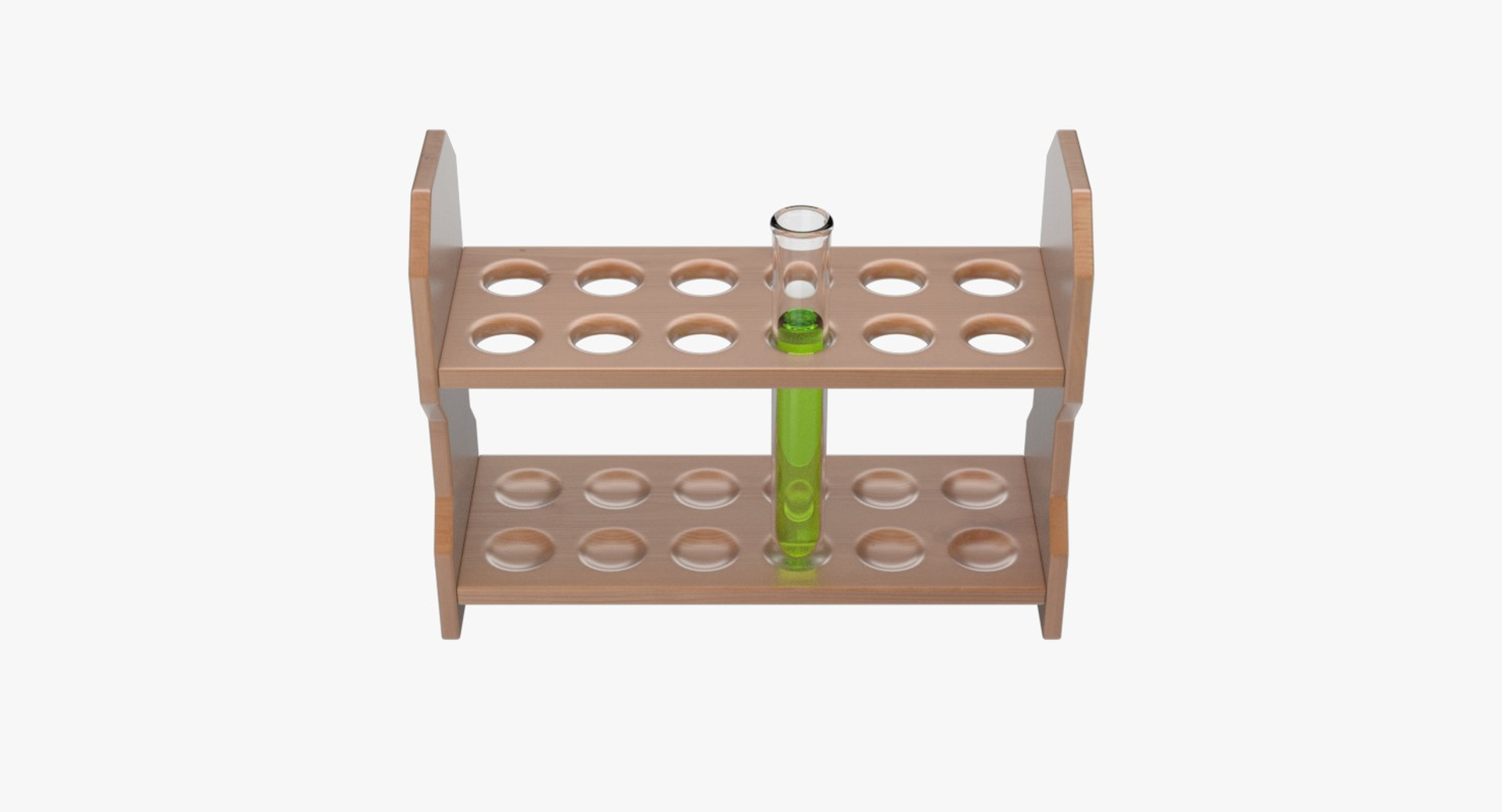 test tube rack obj
