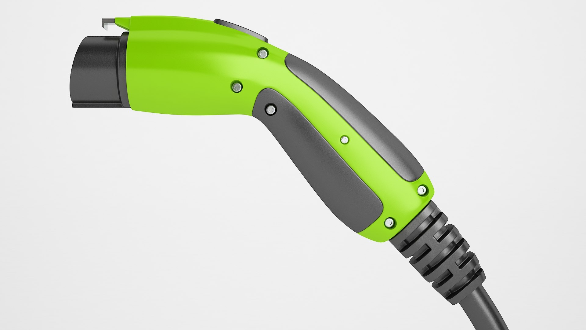 Electric Vehicle Charging Plug Socket 07 3D - TurboSquid 2251947