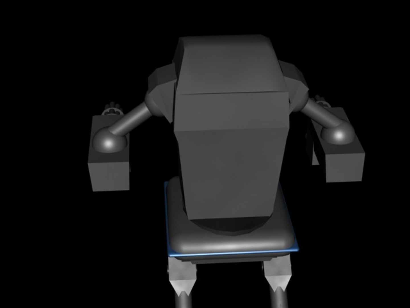 Free Mech 3d Model