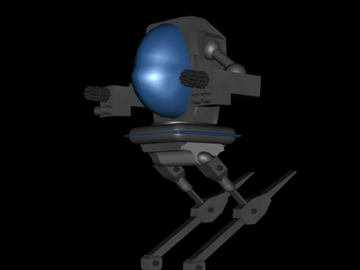 Free Mech 3d Model