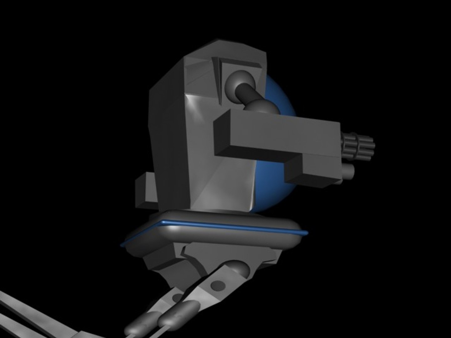 Free Mech 3d Model