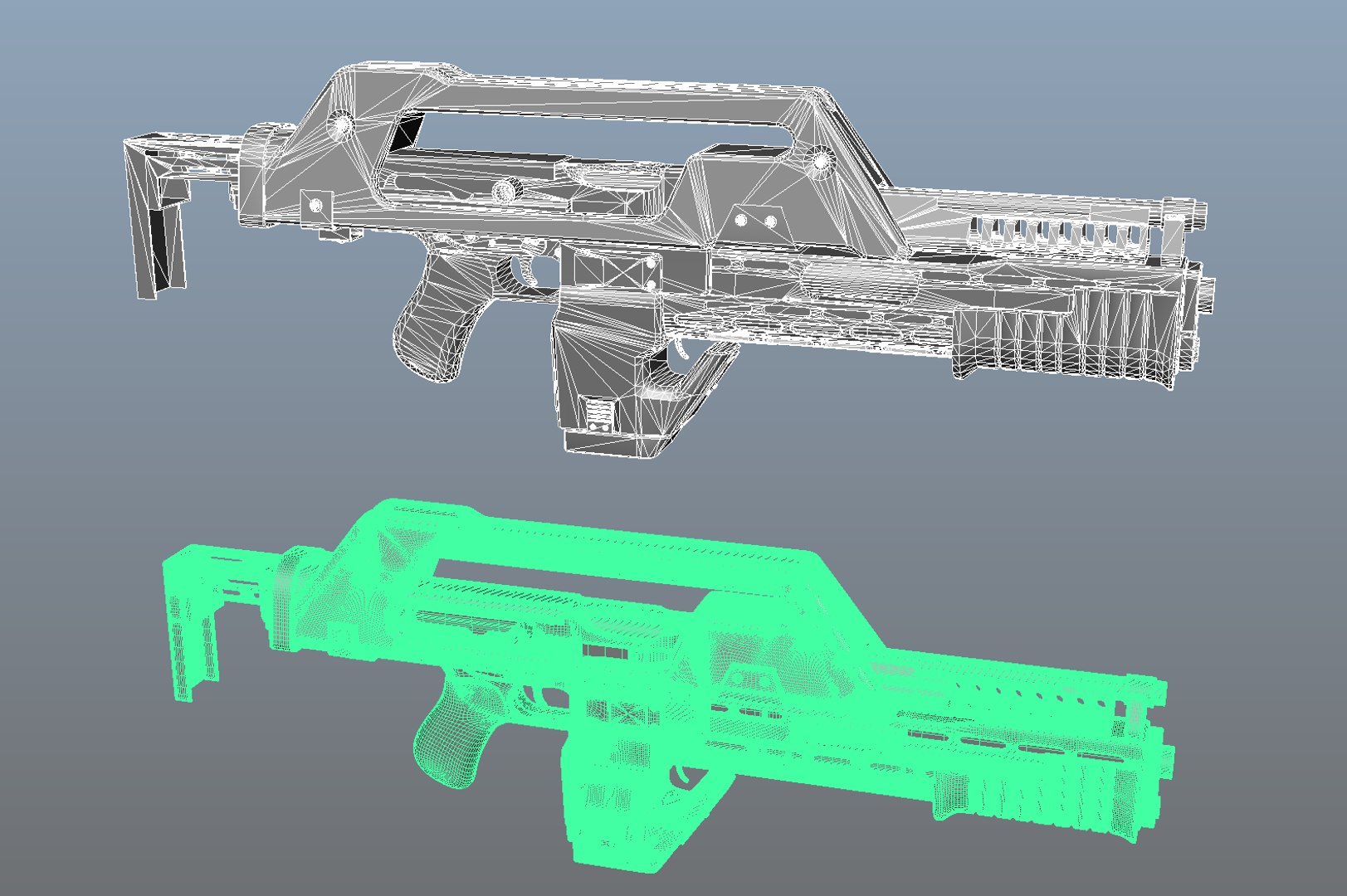 M41a Pulse Rifle 3D Model - TurboSquid 1316850