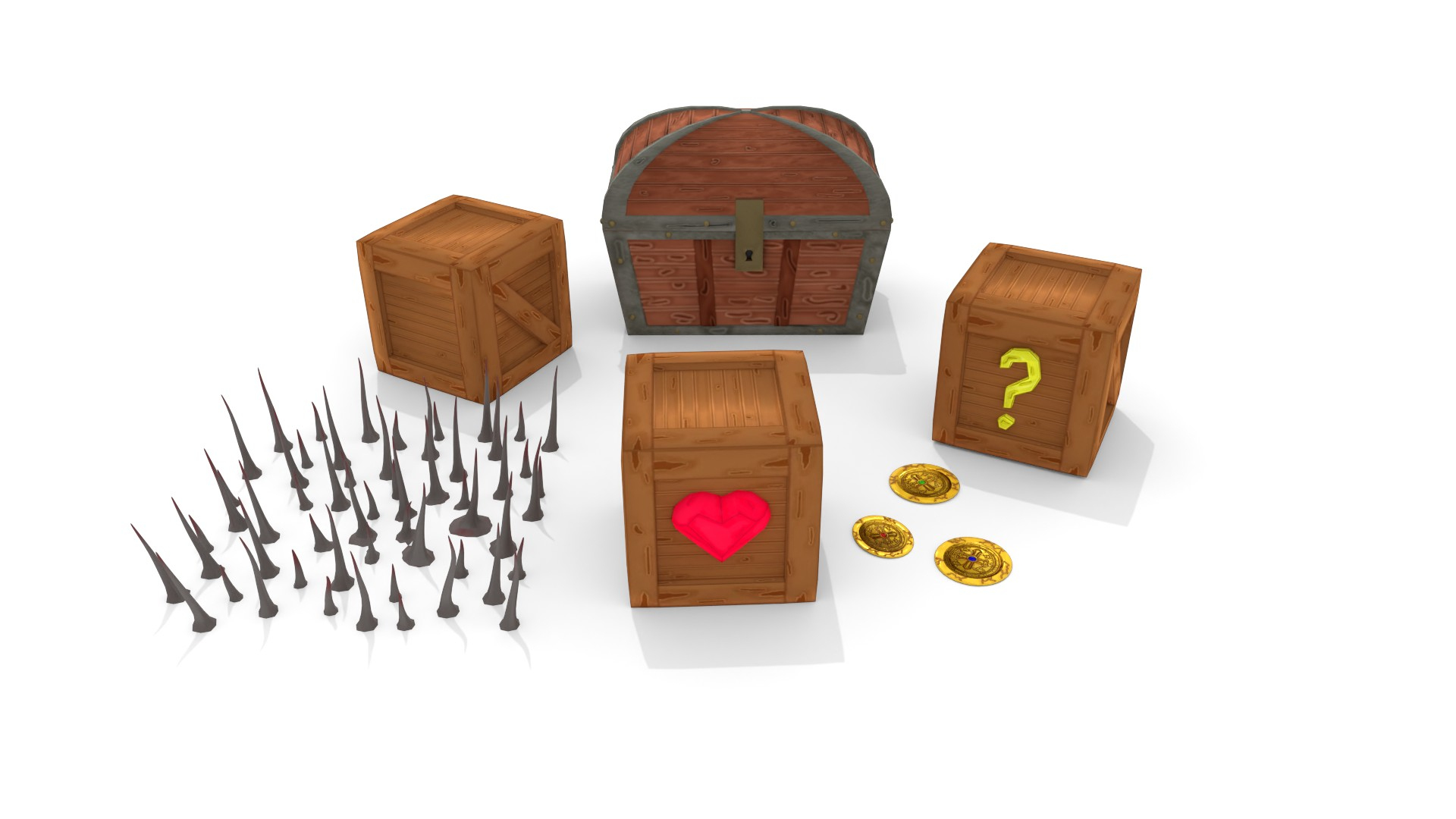 3D CARTOON OBJECTS Model - TurboSquid 2154172