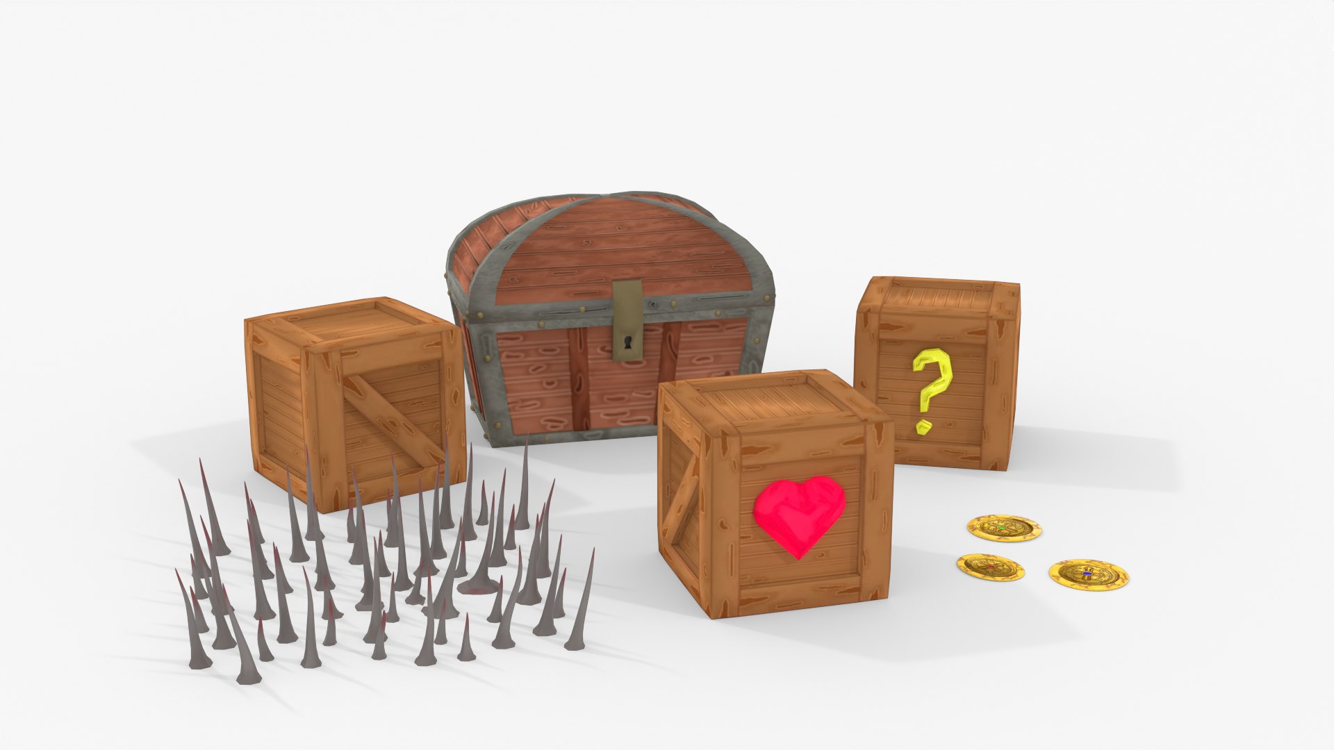 3D CARTOON OBJECTS Model - TurboSquid 2154172