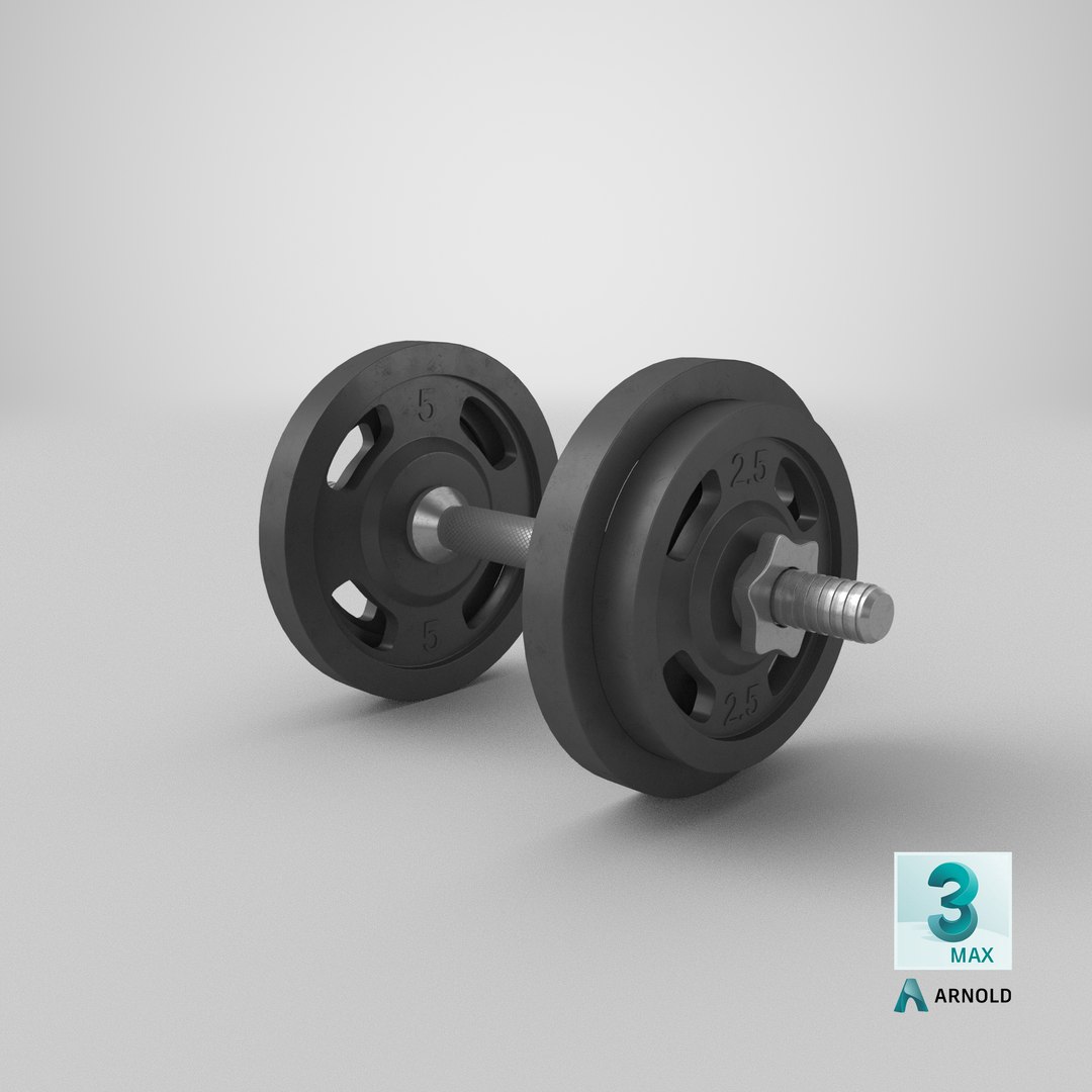 3D Dumbbell 01 - TurboSquid 2086146