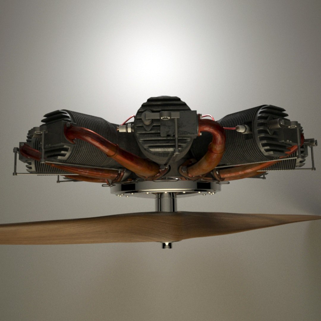 3d Model Engine Propeller