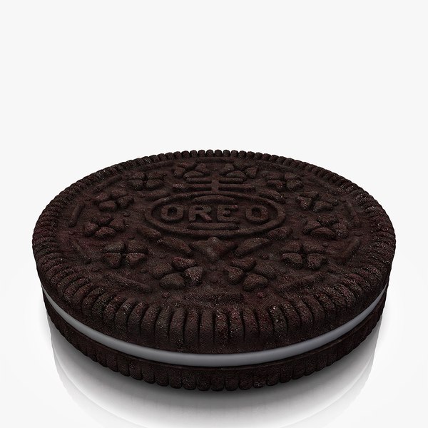 oreo cookie 3d model