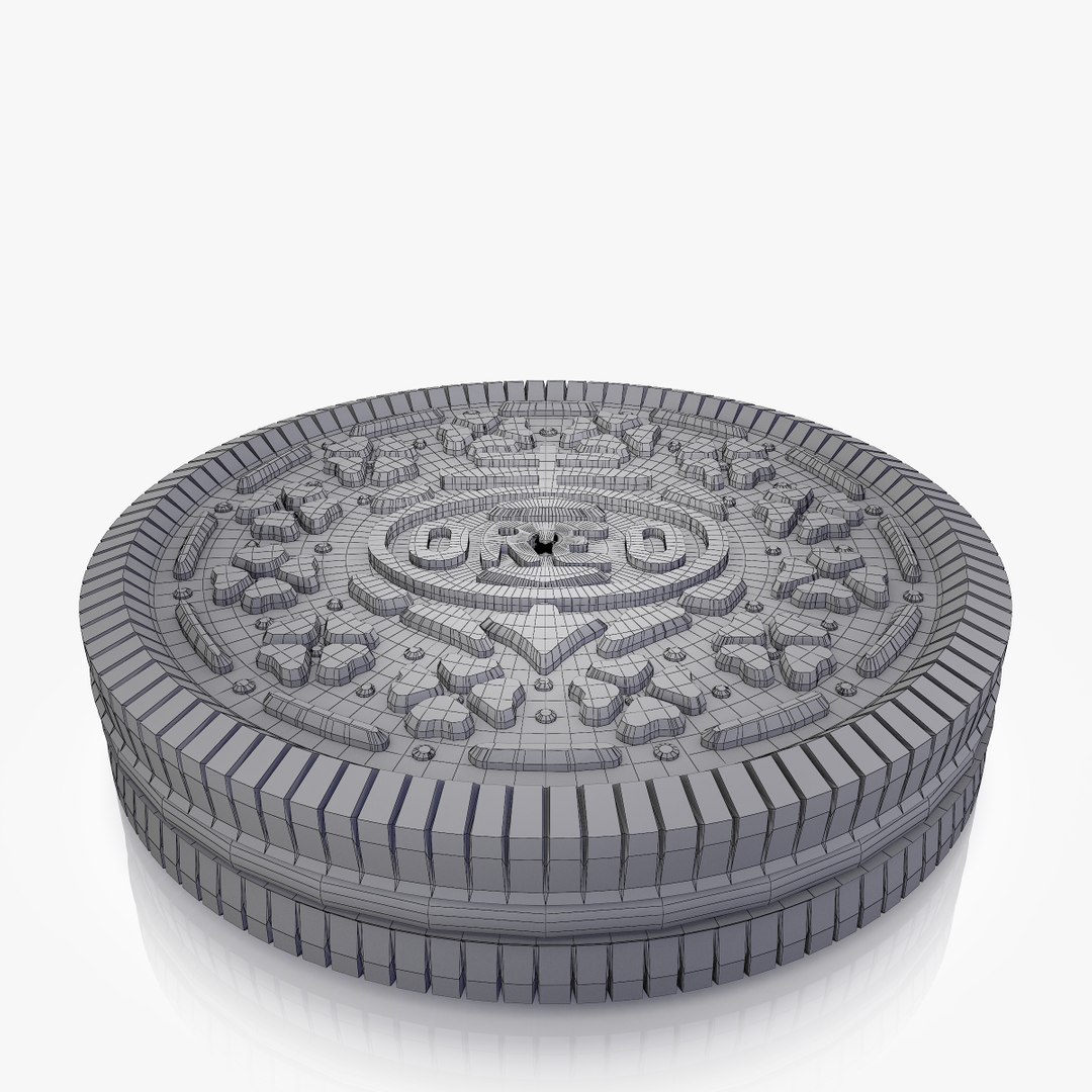 Oreo Cookie 3d Model