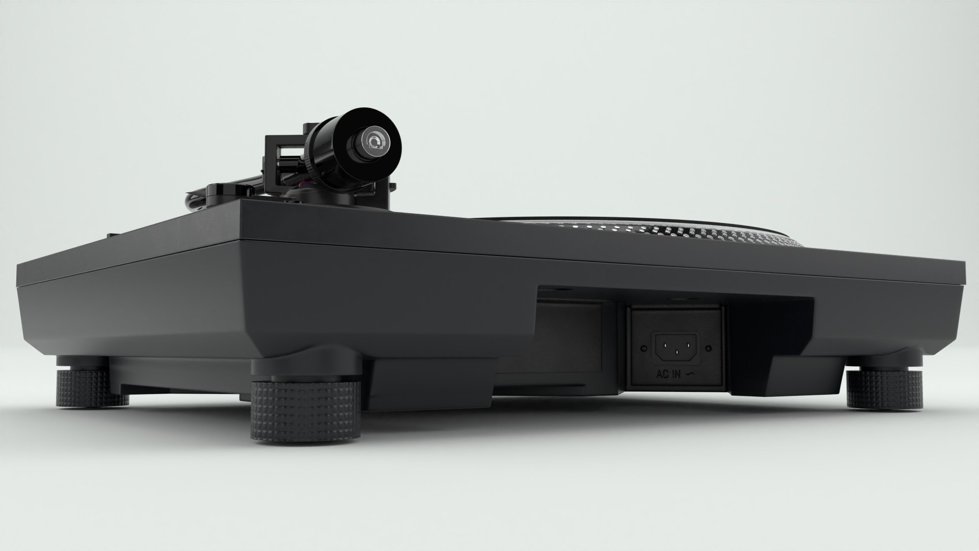 Technics SL-1210MK7 Turntable Black 3D Model - TurboSquid 2097430