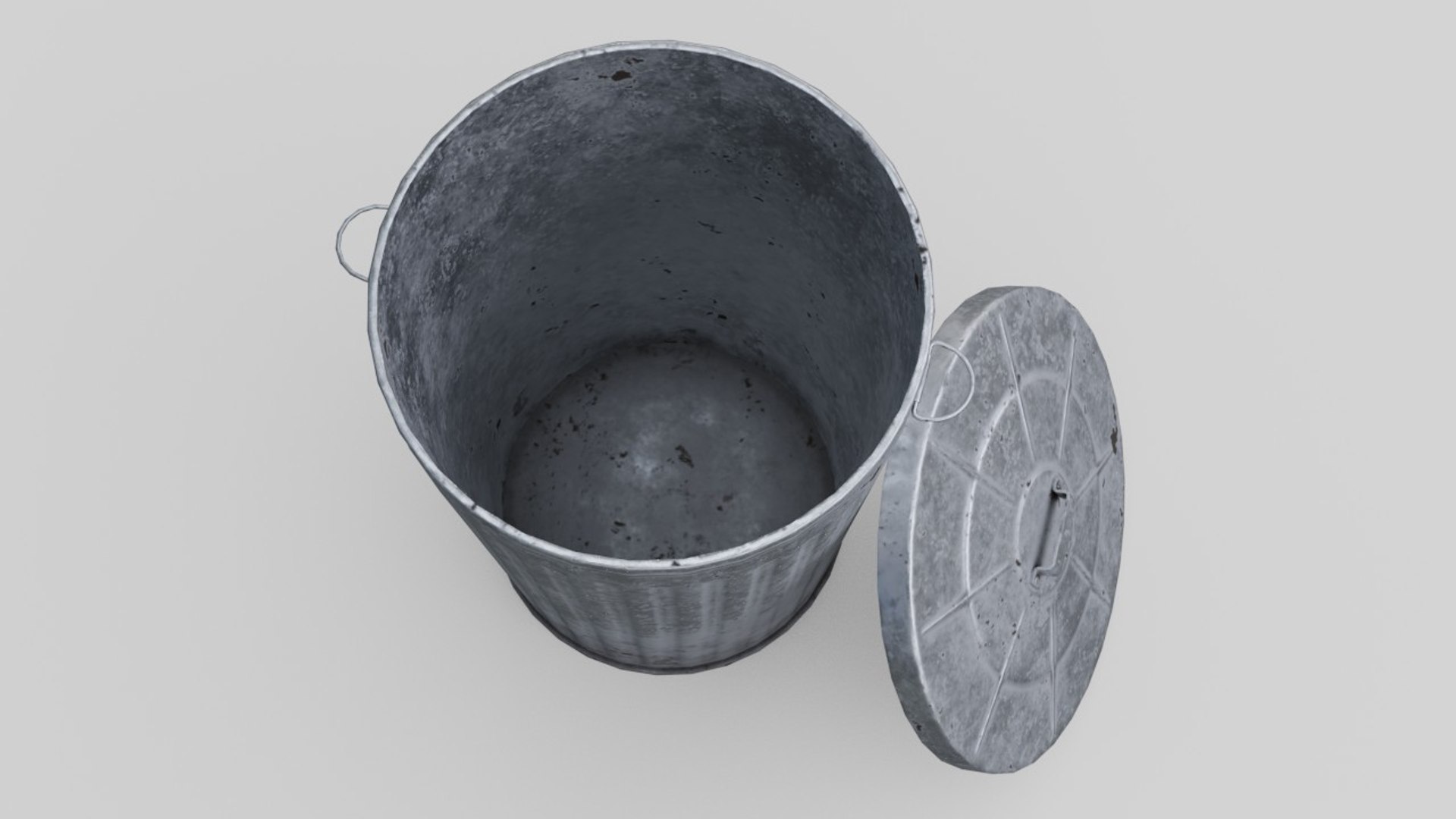 Dustbin 3 3D Model - TurboSquid 1230737