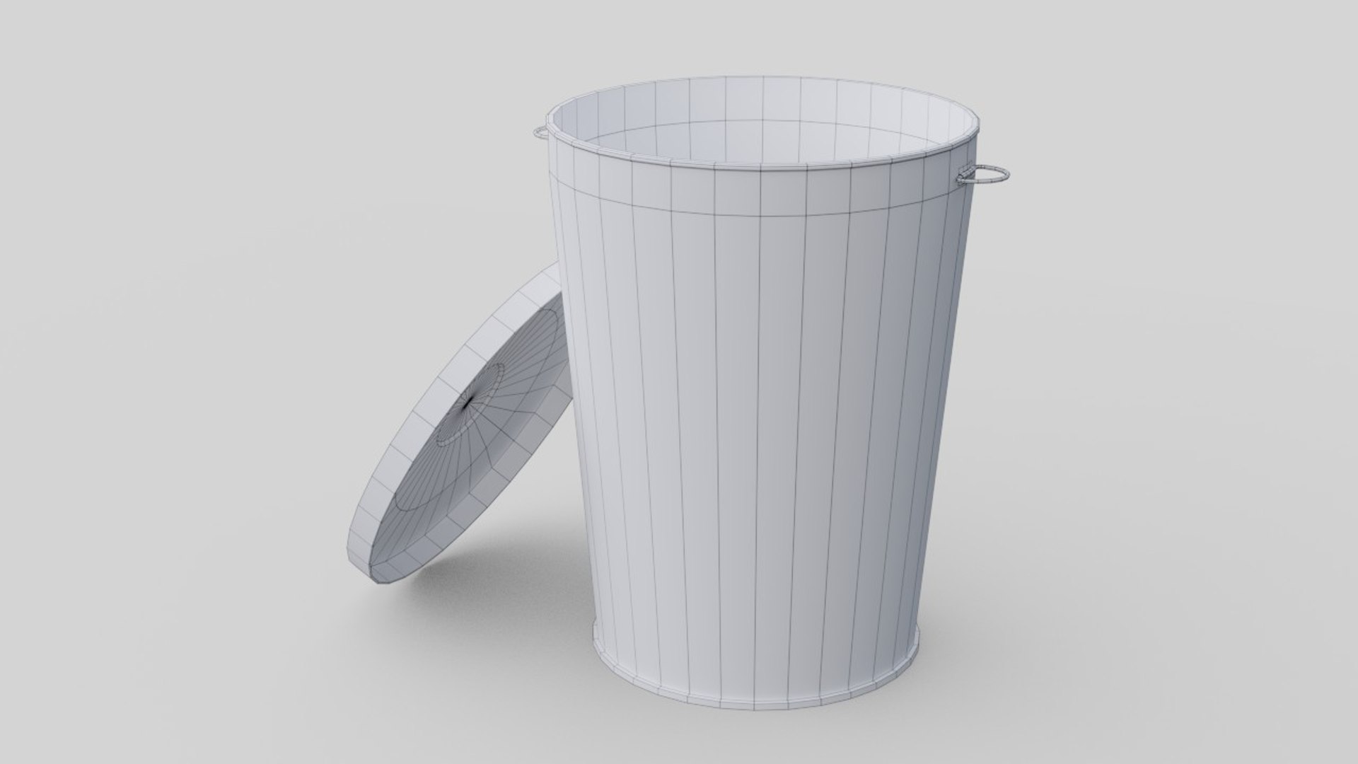 Dustbin 3 3D Model - TurboSquid 1230737