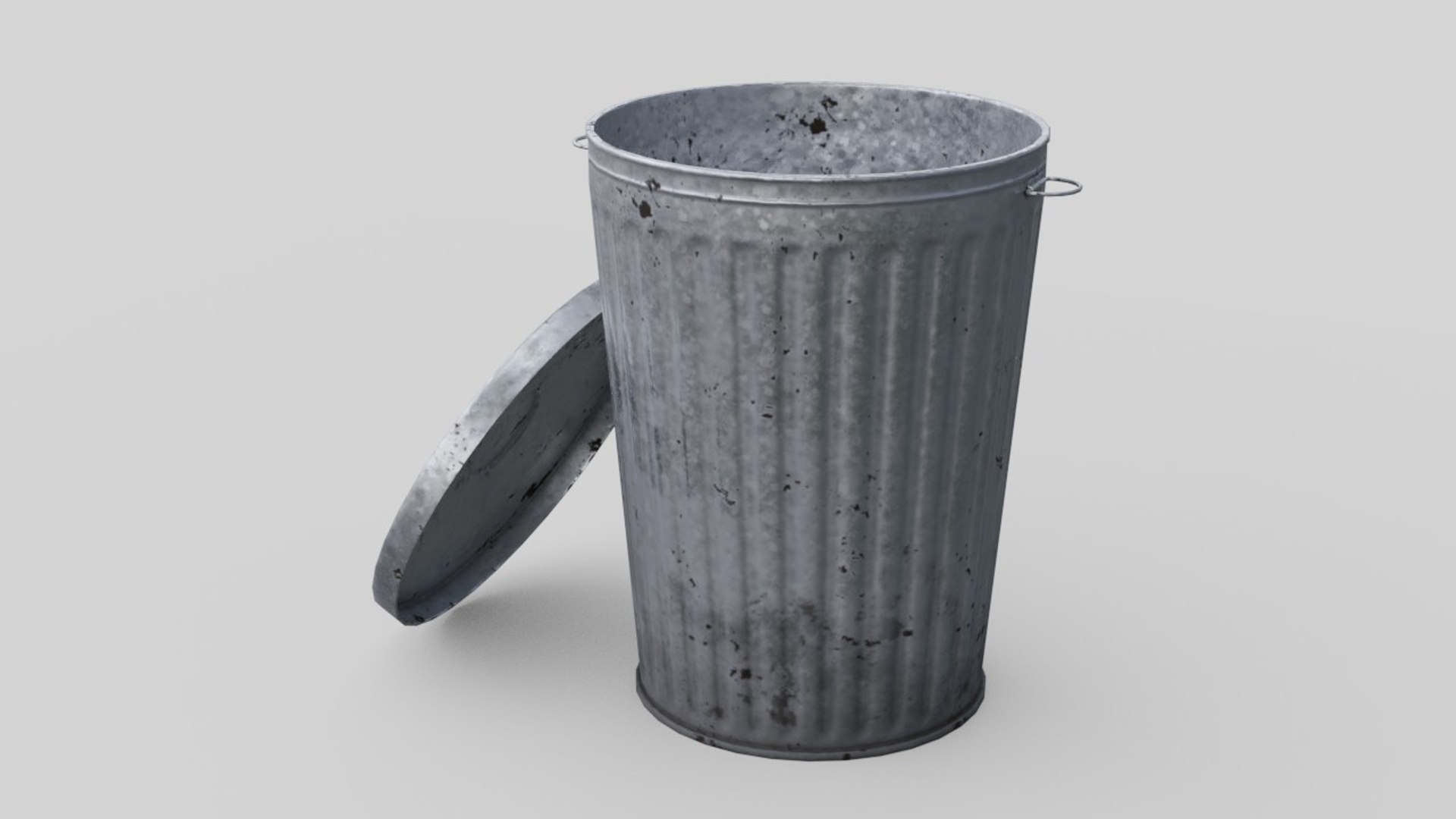 Dustbin 3 3D Model - TurboSquid 1230737