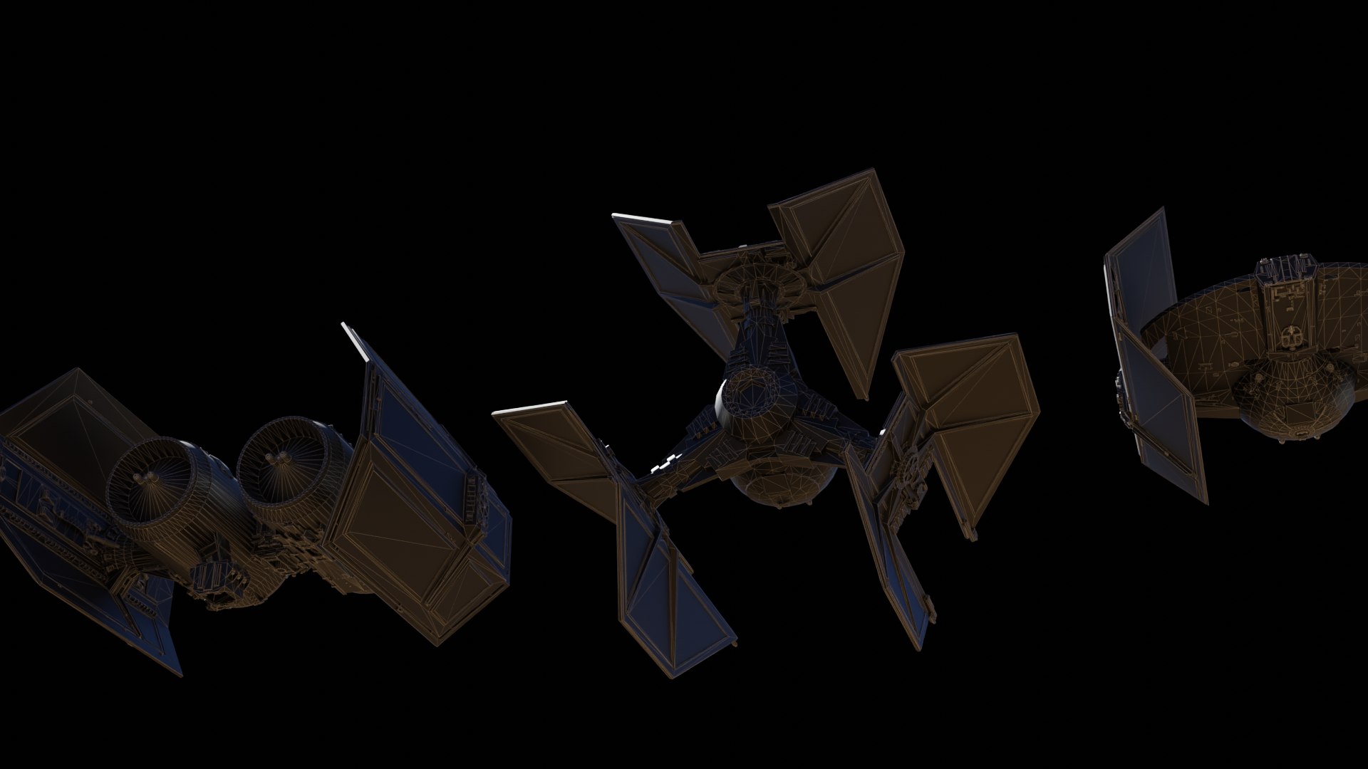 Star Wars TIE Series 3D Model - TurboSquid 2135535