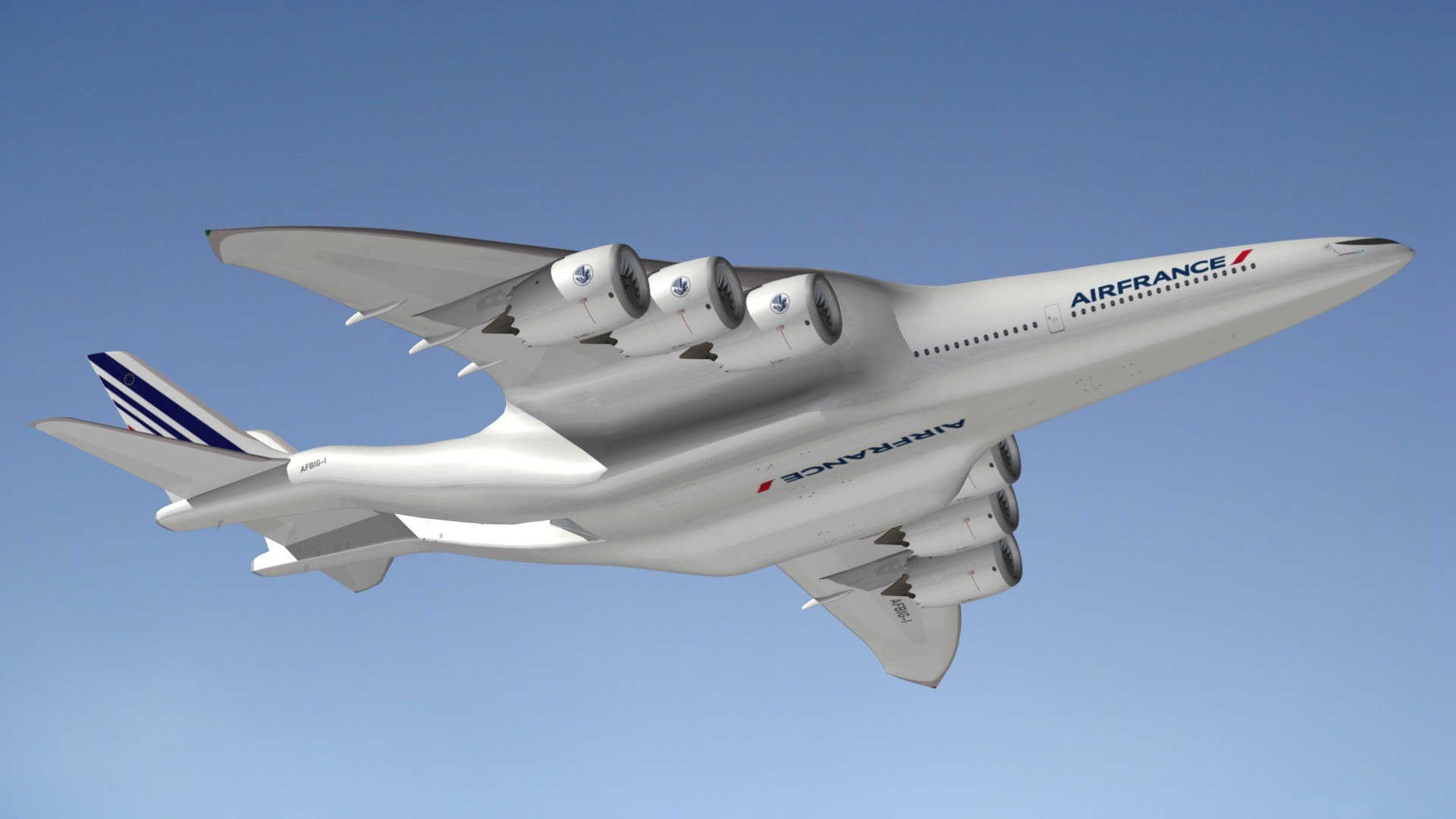 HyperCargo Air France 3D Model - TurboSquid 1719543
