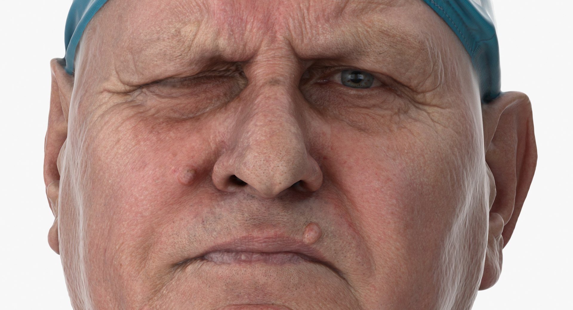 Homer Human Head Wink Right AU46 Clean Scan Model - TurboSquid 1748901