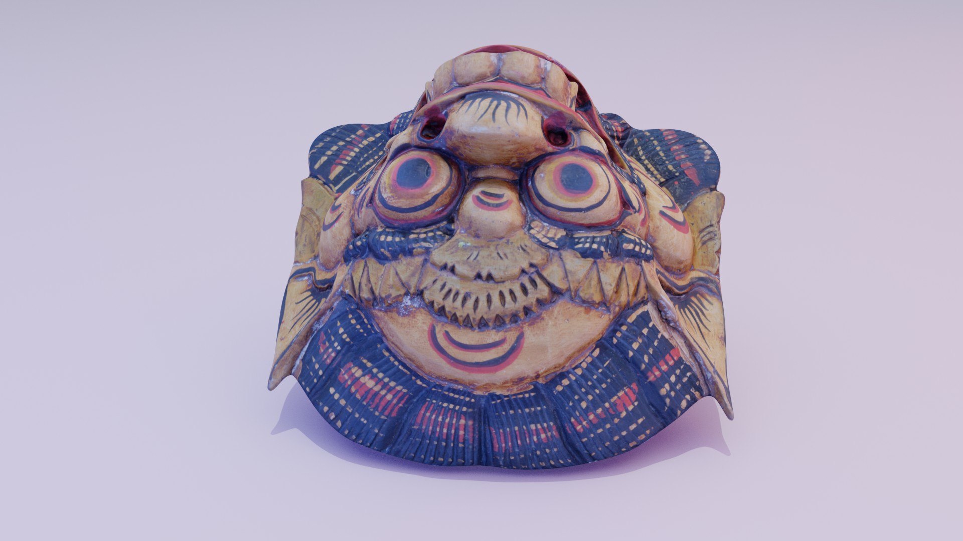 3D African Mask 04 Low Poly 3D Model Model - TurboSquid 1728938