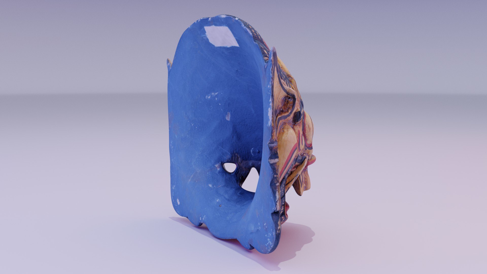 3D African Mask 04 Low Poly 3D Model Model - TurboSquid 1728938