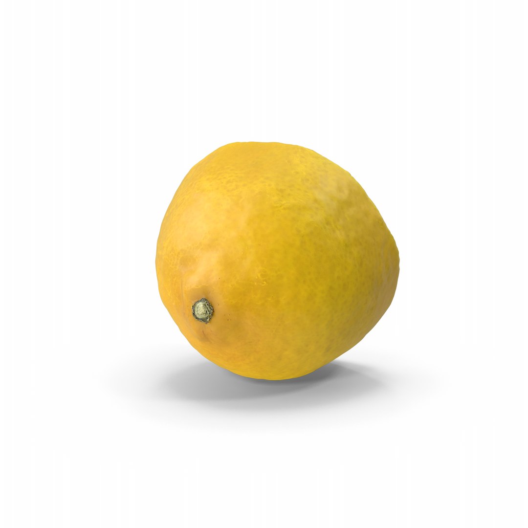 Half Of Lemon 3D Model - TurboSquid 2400645
