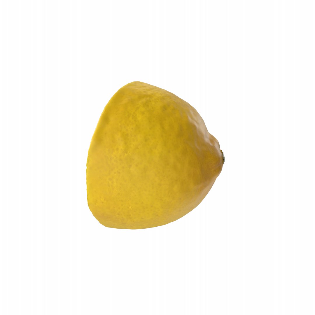 Half Of Lemon 3D Model - TurboSquid 2400645