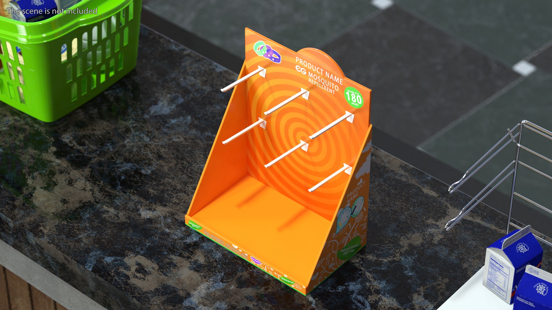 3D Counter Top Display Stand Mockup - TurboSquid 2135029
