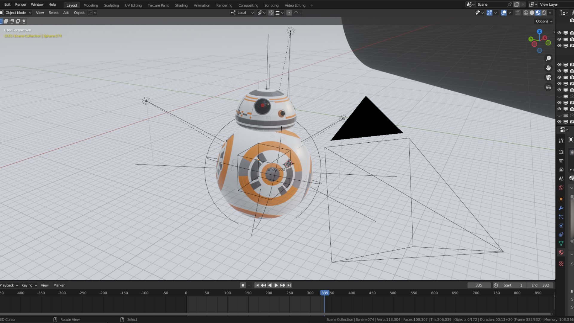 BB-8 Droid 3D Model - TurboSquid 2135556