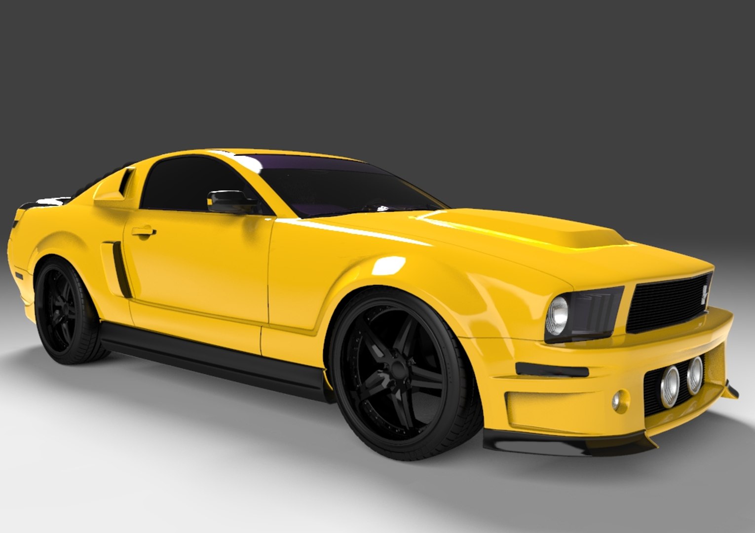 Eleanor Mustang 3D - TurboSquid 1215443