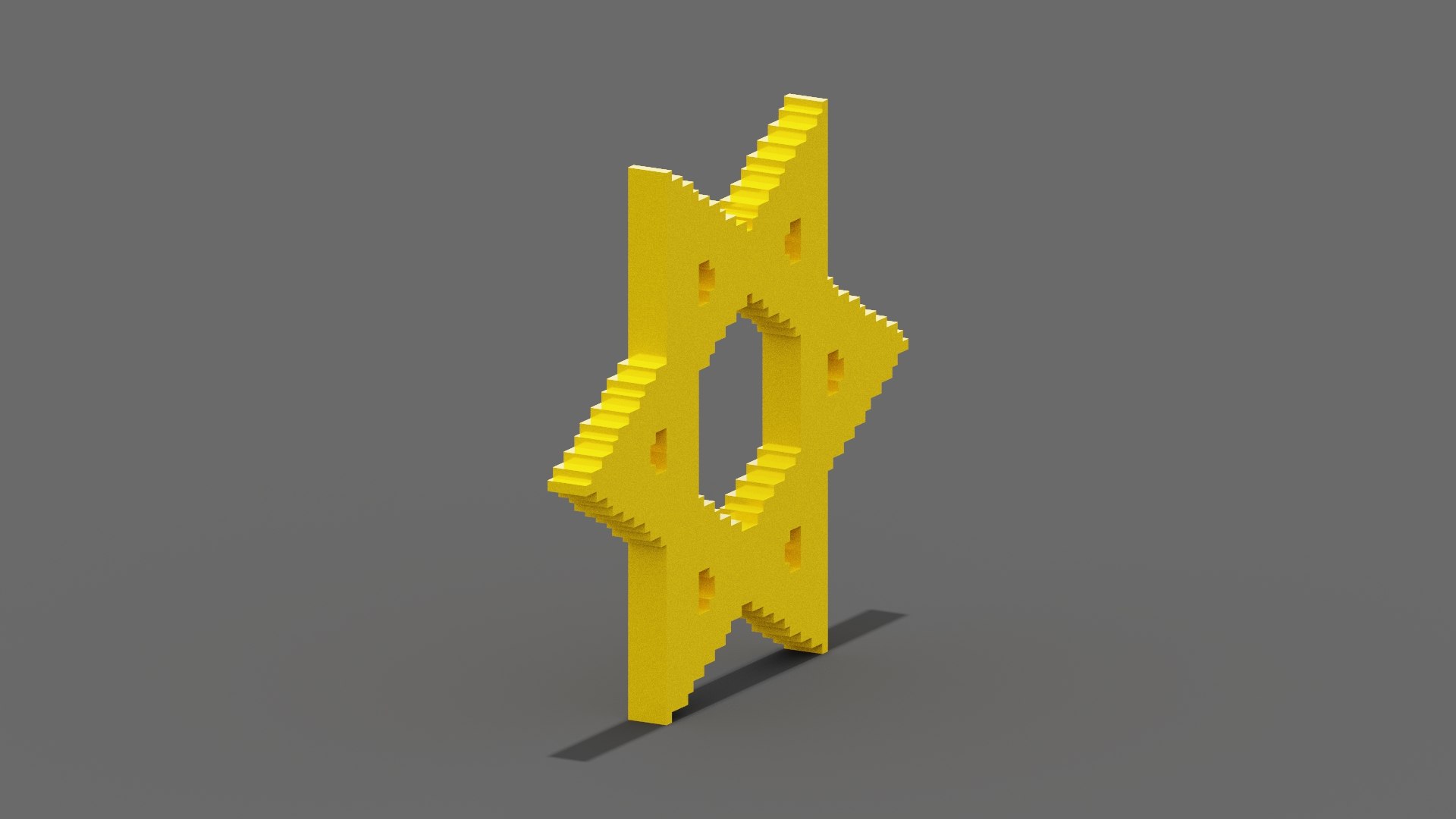 Star Of David 3D Model - TurboSquid 1861820