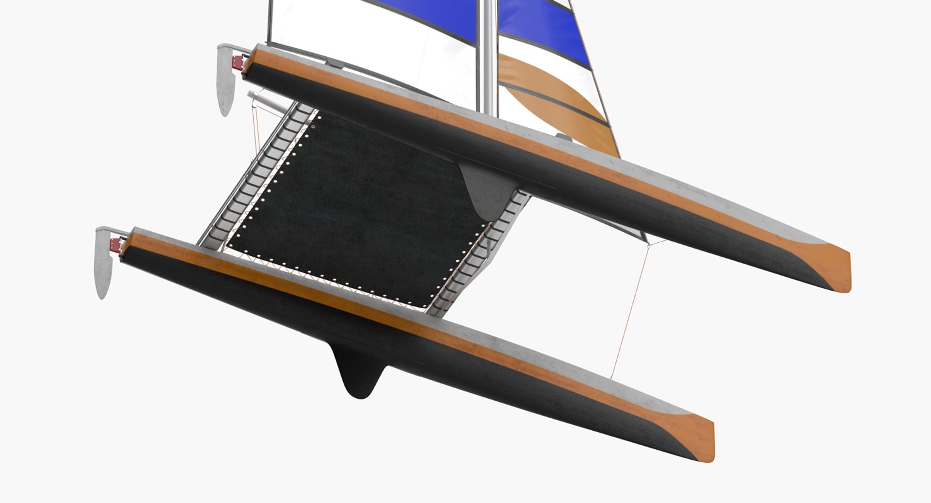International Class Catamaran Generic 3d Model