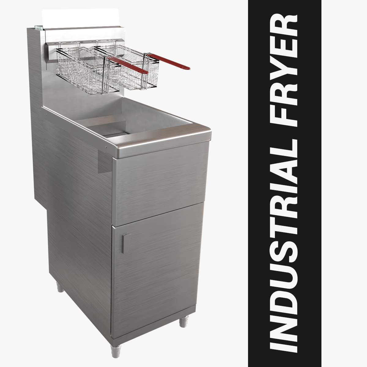Industrial fryer 3D model - TurboSquid 1667030