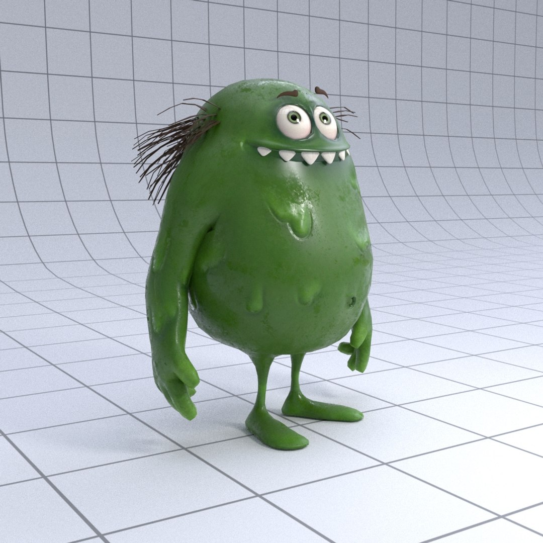 Monster Character 3D - TurboSquid 1341995
