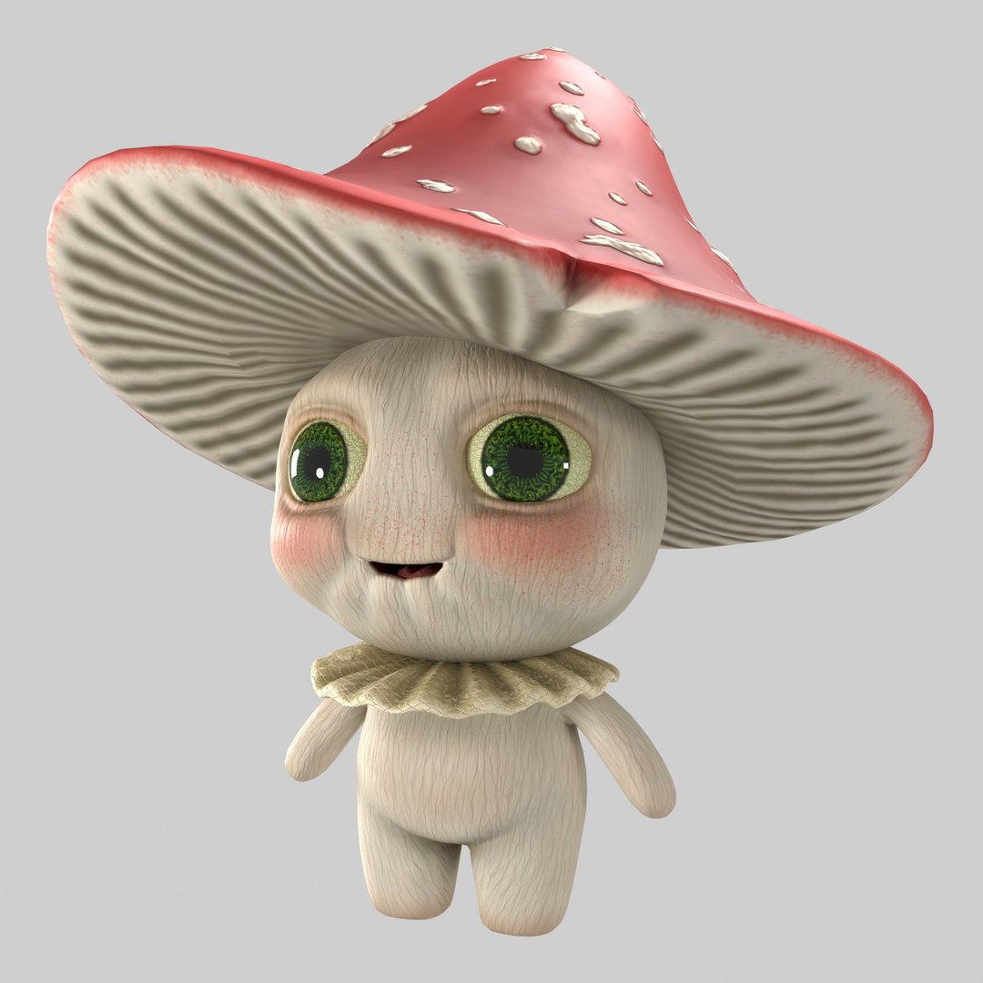 3D Model Mushroom - TurboSquid 2016699