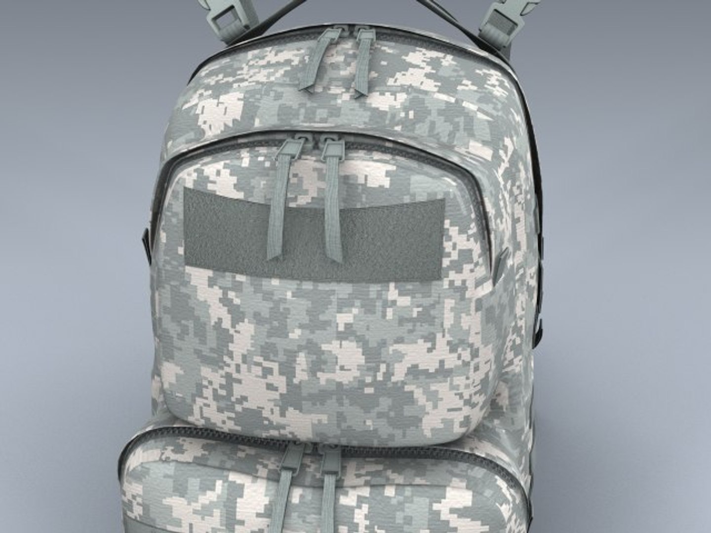 Army Medium Rucksack Acu 3d Model