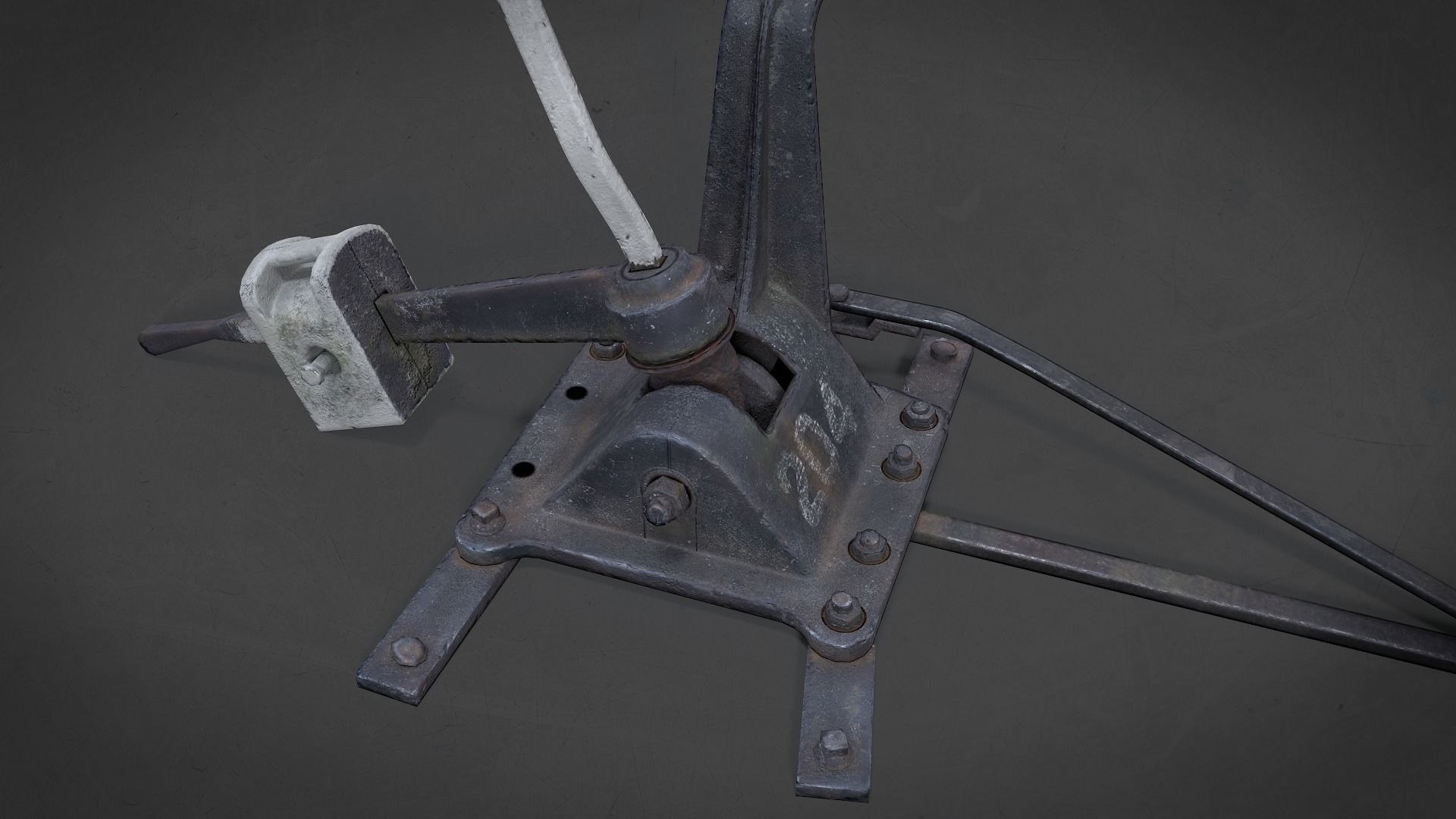 Arrow Railway 3D Model - TurboSquid 1951607