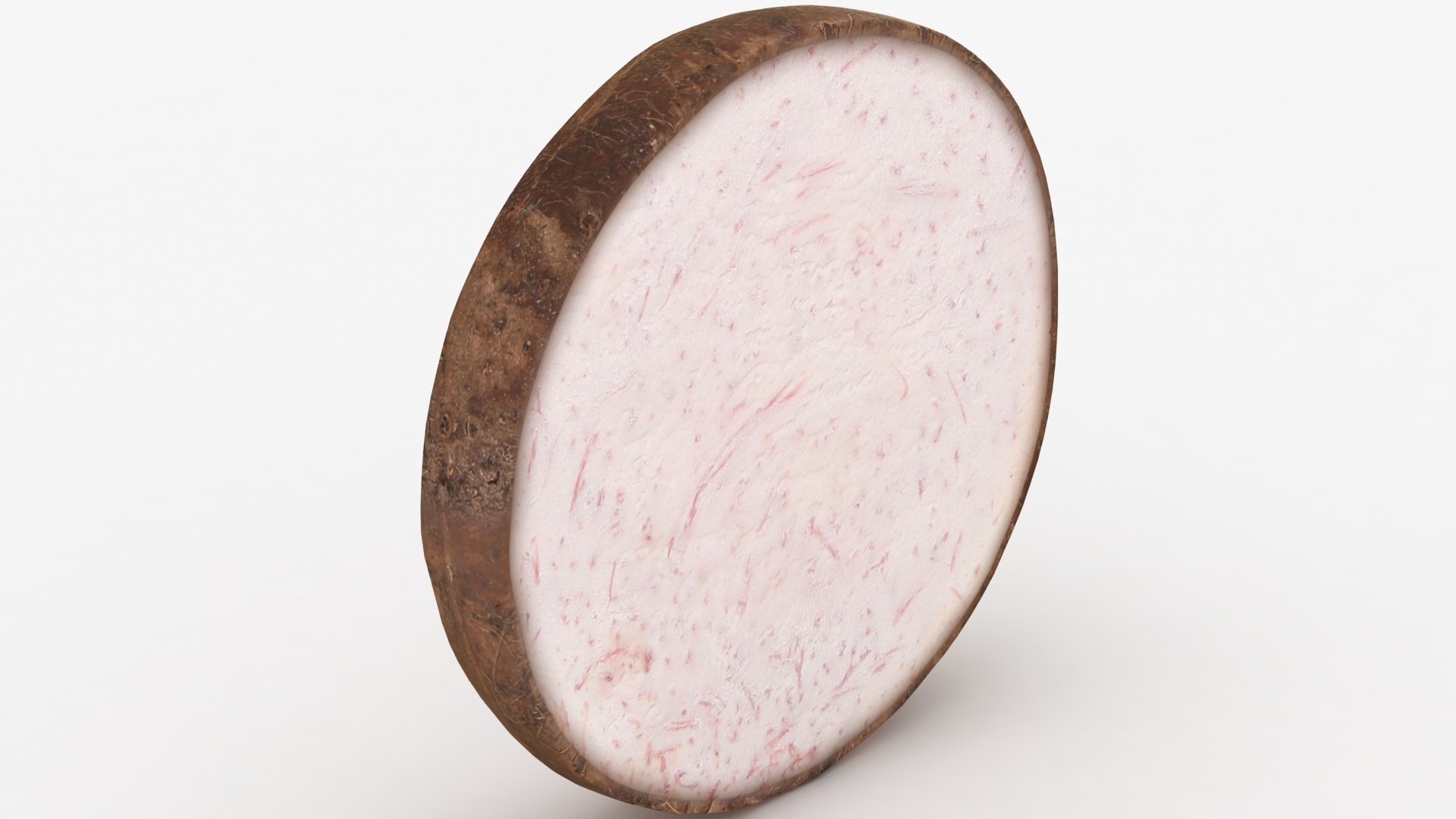 Realistic Taro Slice 3D Model - TurboSquid 1662051