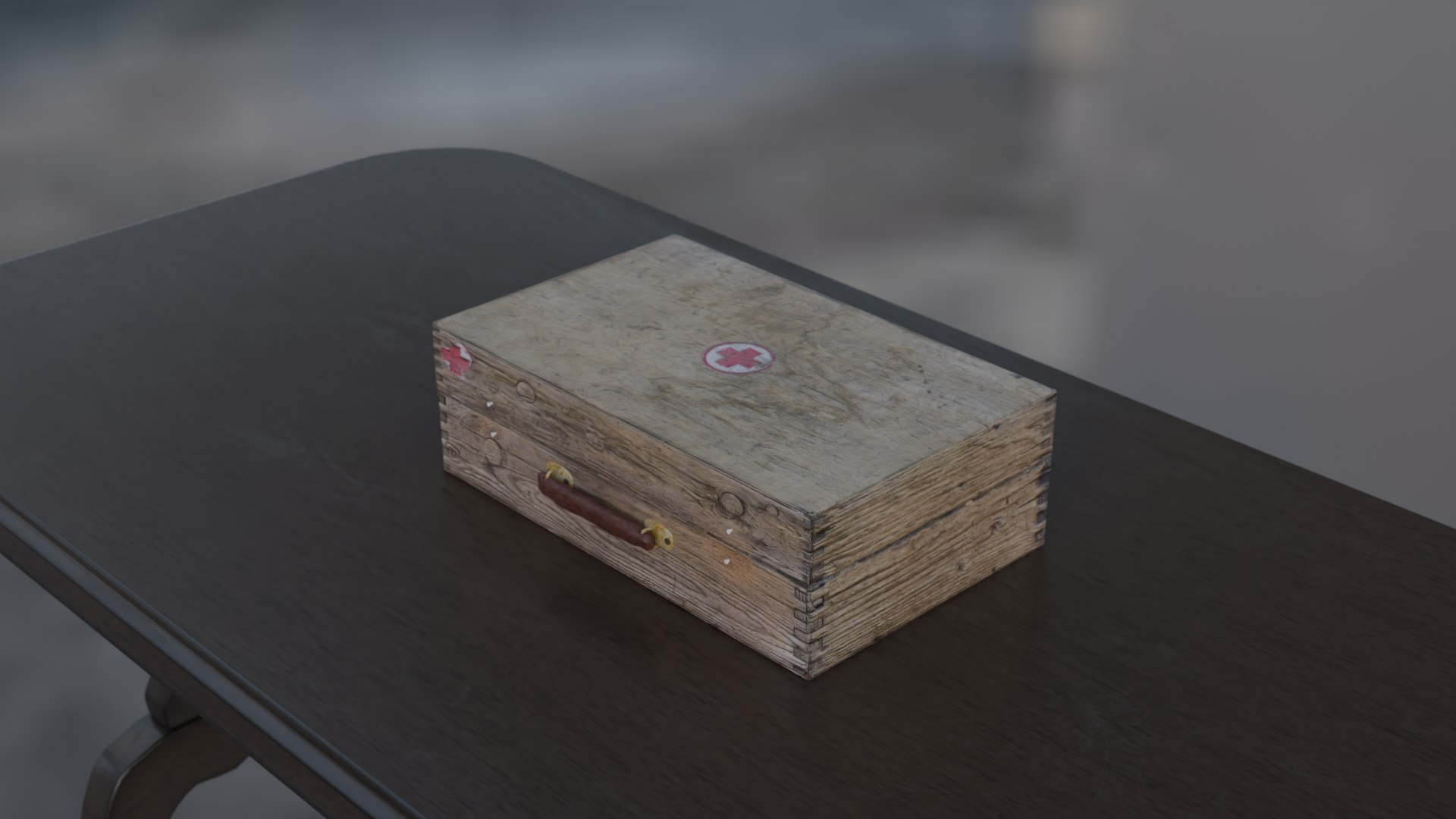 3D Ruined Medkit Suitcase - TurboSquid 2115910