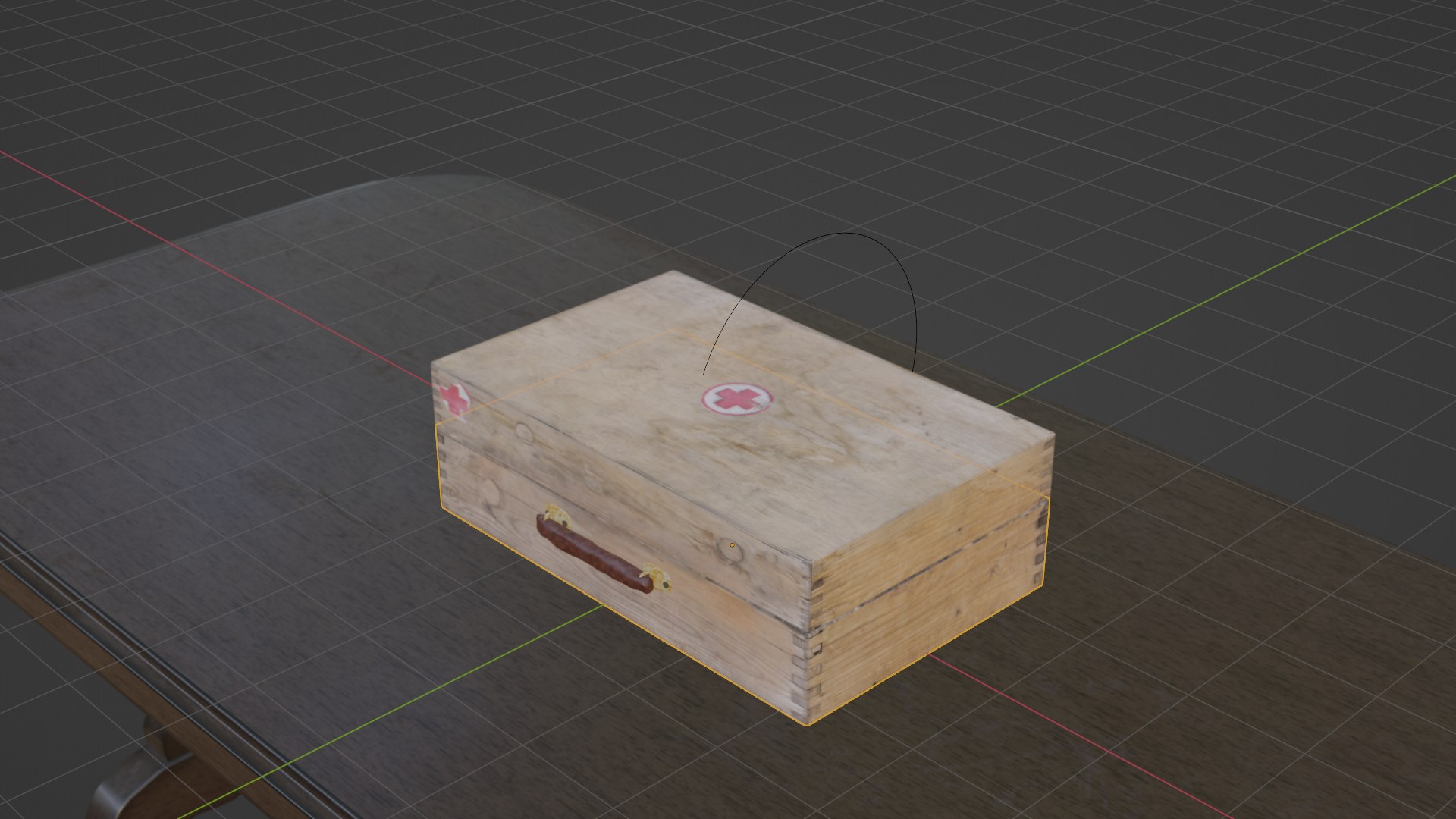 3D Ruined Medkit Suitcase - TurboSquid 2115910